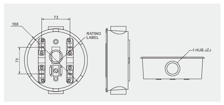 Round Meter Base Socket 100A single phase – CROP – Power Utility Supplier