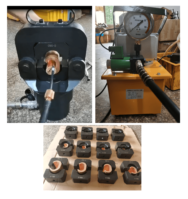 Ground Rod C Crimp Connector – CROP – Power Utility Supplier